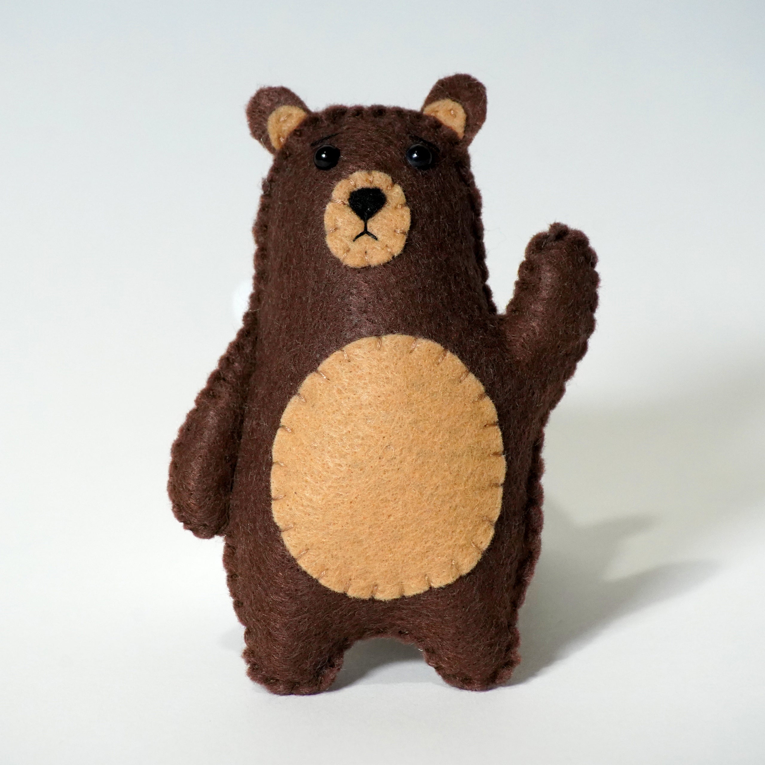 Barnacle the felt Bear | Fernweh Creatures
